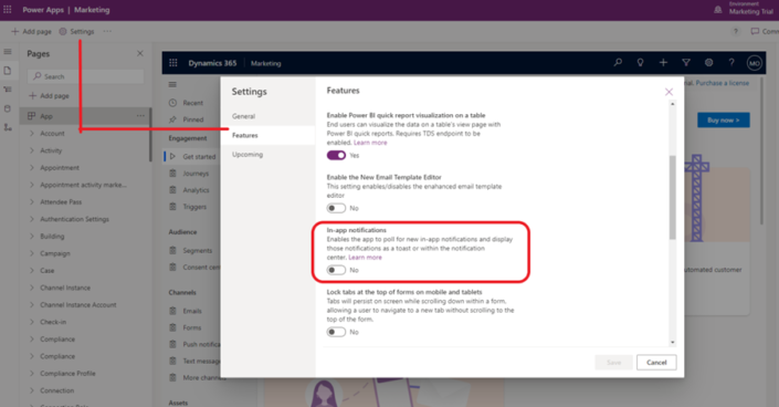 Setting up Notification when a Lead is created in D365 Marketing ...